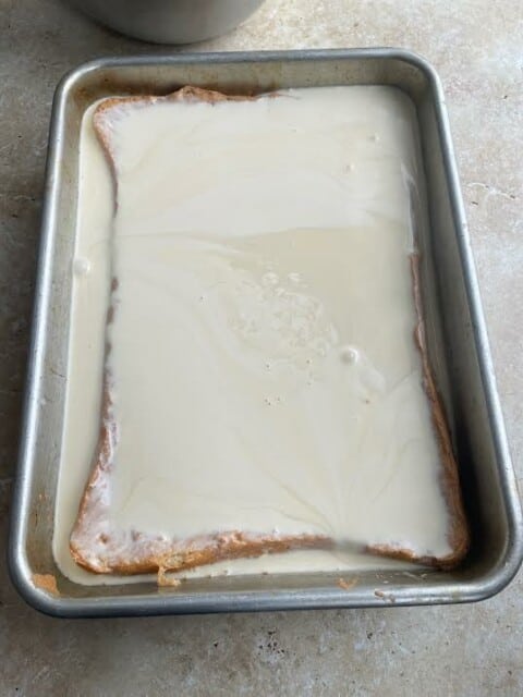 Trilece - Albanian Milk Cake (Tres Leches) - Tiffin And Tea