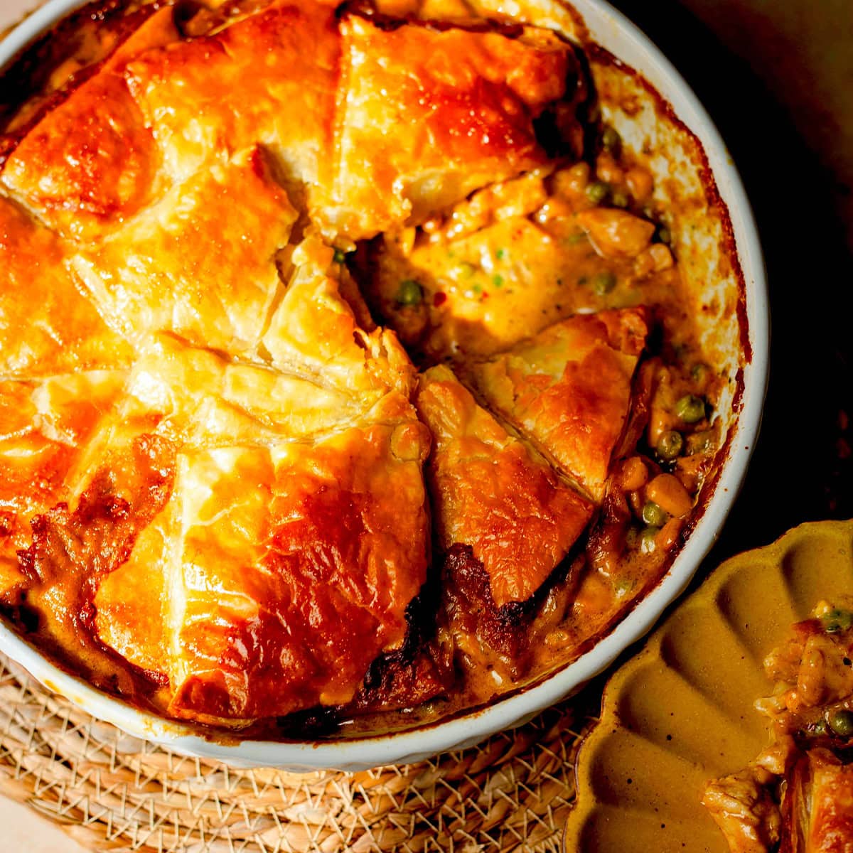 Easy Indian Chicken Pot Pie - Tiffin And Tea