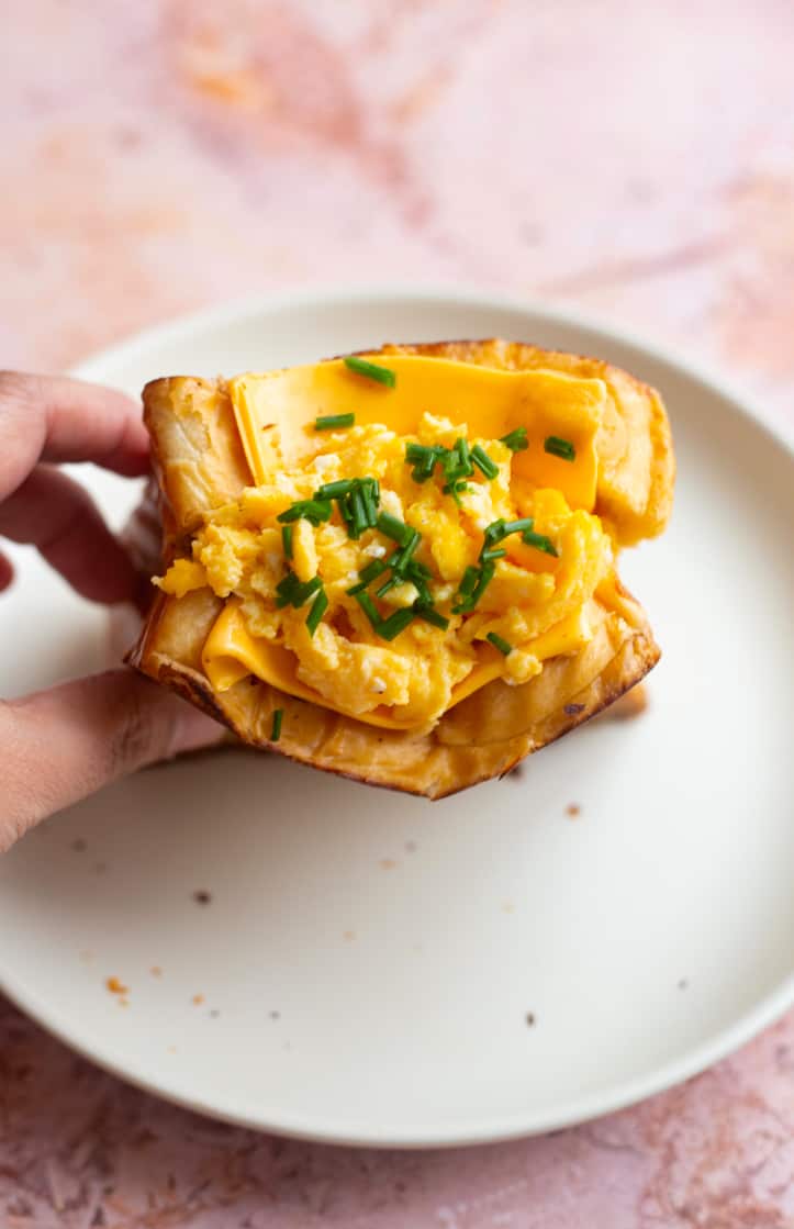 Korean Egg Drop Sandwich with Sweet Mayo - Tiffin And Tea