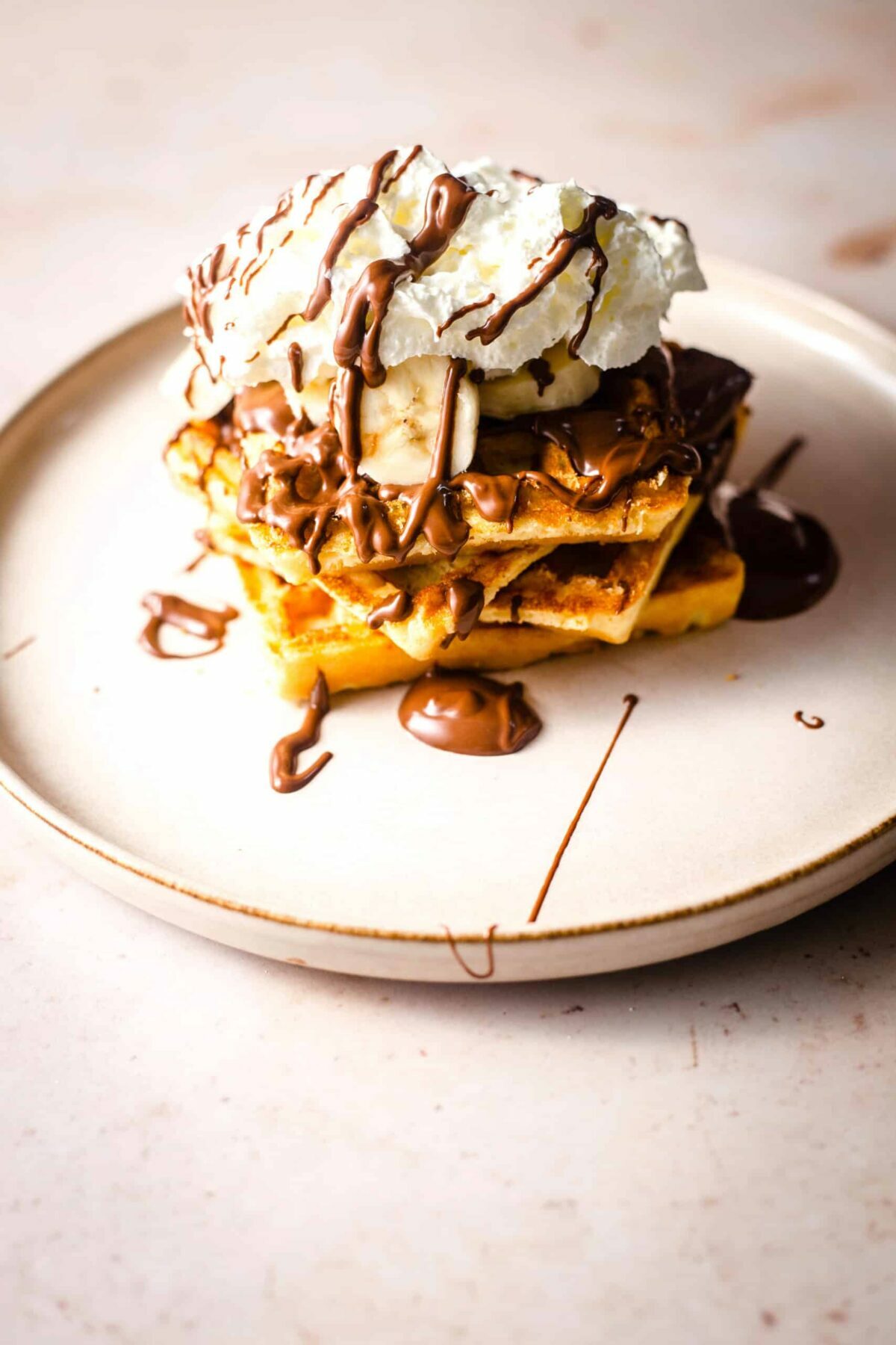 Best Nutella Waffles - EASY Recipe - Tiffin And Tea