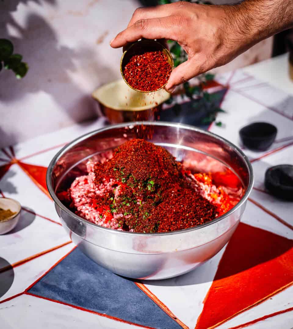 Adana Kebab - Turkish Lamb Kebabs - Tiffin And Tea