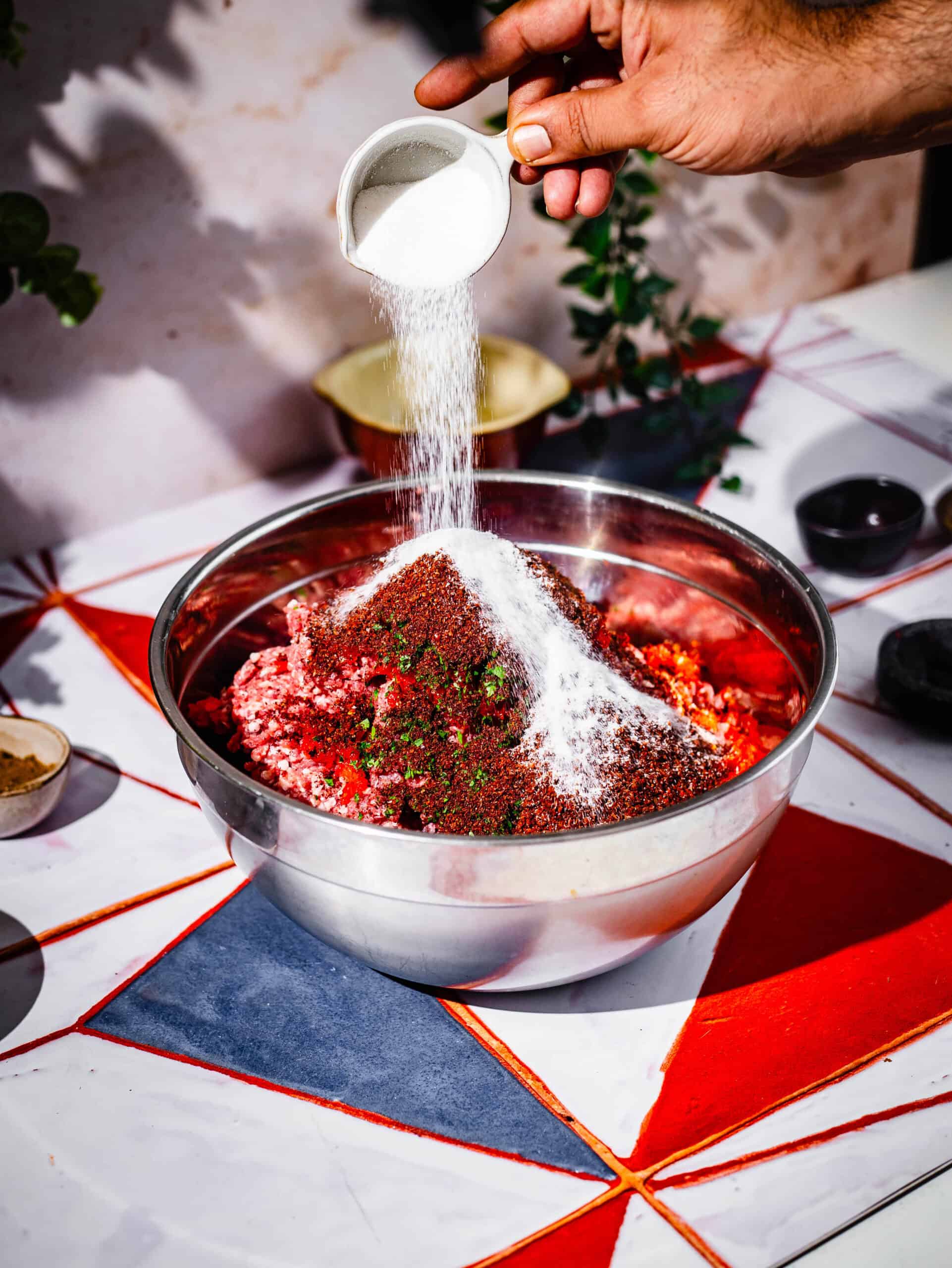 Adana Kebab - Turkish Lamb Kebabs - Tiffin And Tea